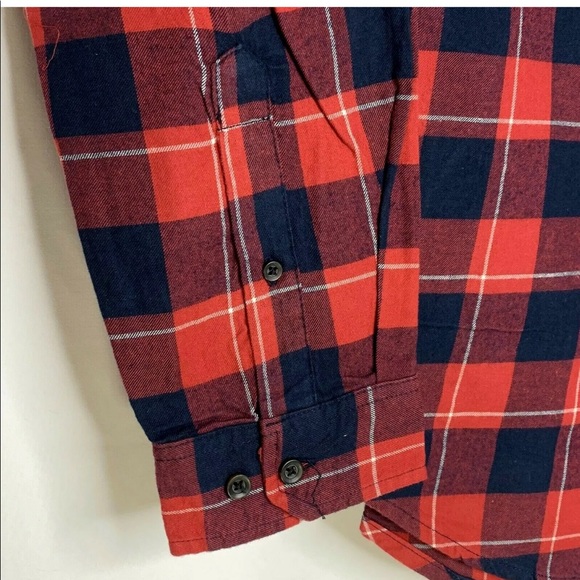 Goodfellow & Co | Shirts | Goodfellow Co Mens Plaid Flannel Shirt Red ...